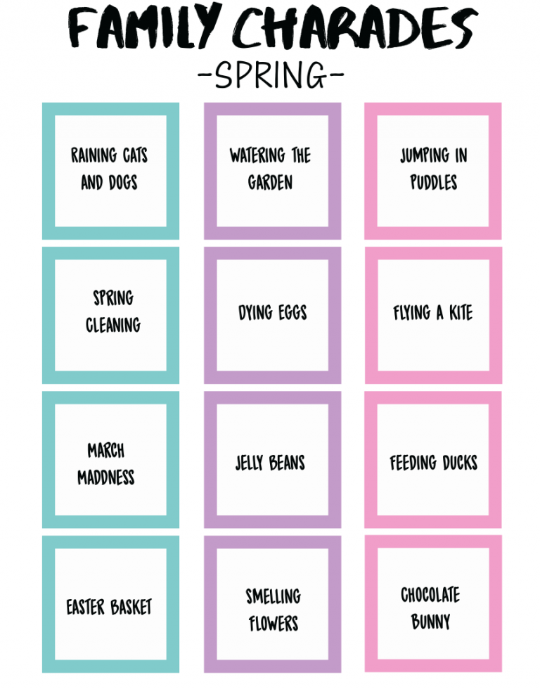 150+ Family Charades Ideas That Will Leave You Laughing Uncontrollably