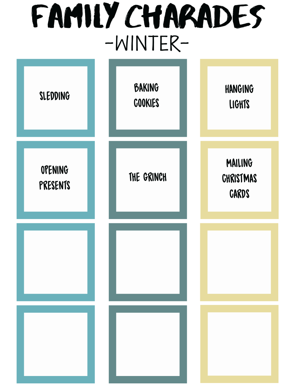 150+ Family Charades Ideas That Will Leave You Laughing Uncontrollably